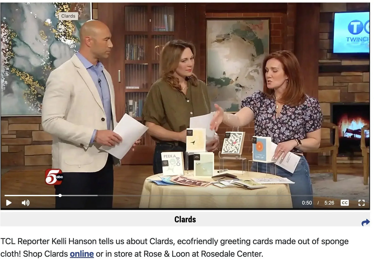 Clards®: The Guilt Free Greeting Card Revolution as seen on TCL! – Soak ...